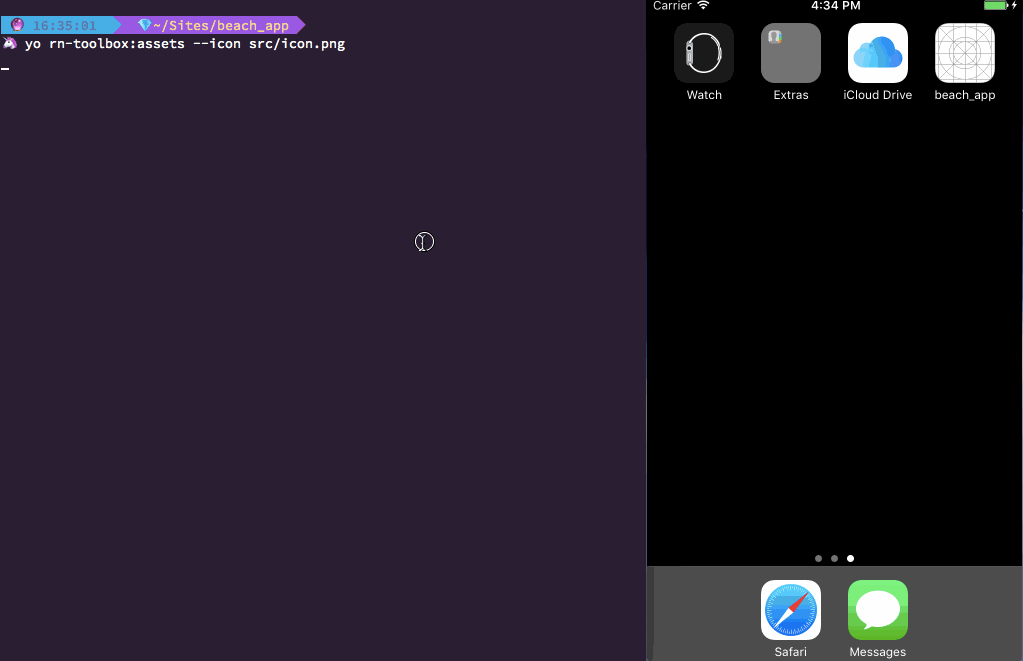 Crear un ícono para tu App de React Native